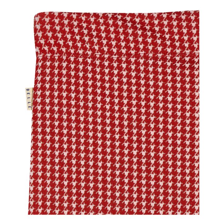 Bellerose - Pantalon Fiona Vichy Flare - Rouge | Smallable