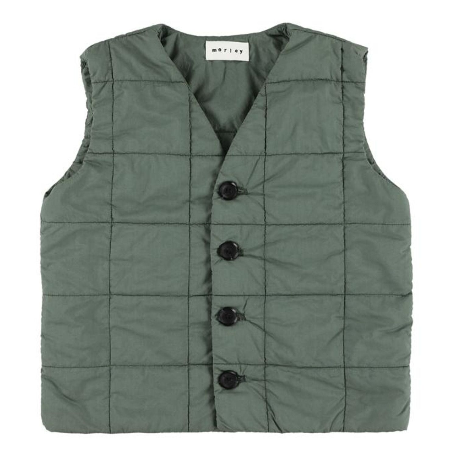 Morley - Toni Quilted Sleeveless Jacket - Green | Smallable