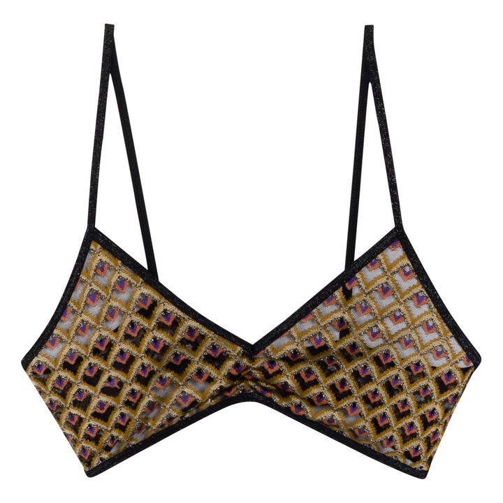 La Nouvelle - Georgia Vintage Lace Bra - Gold | Smallable
