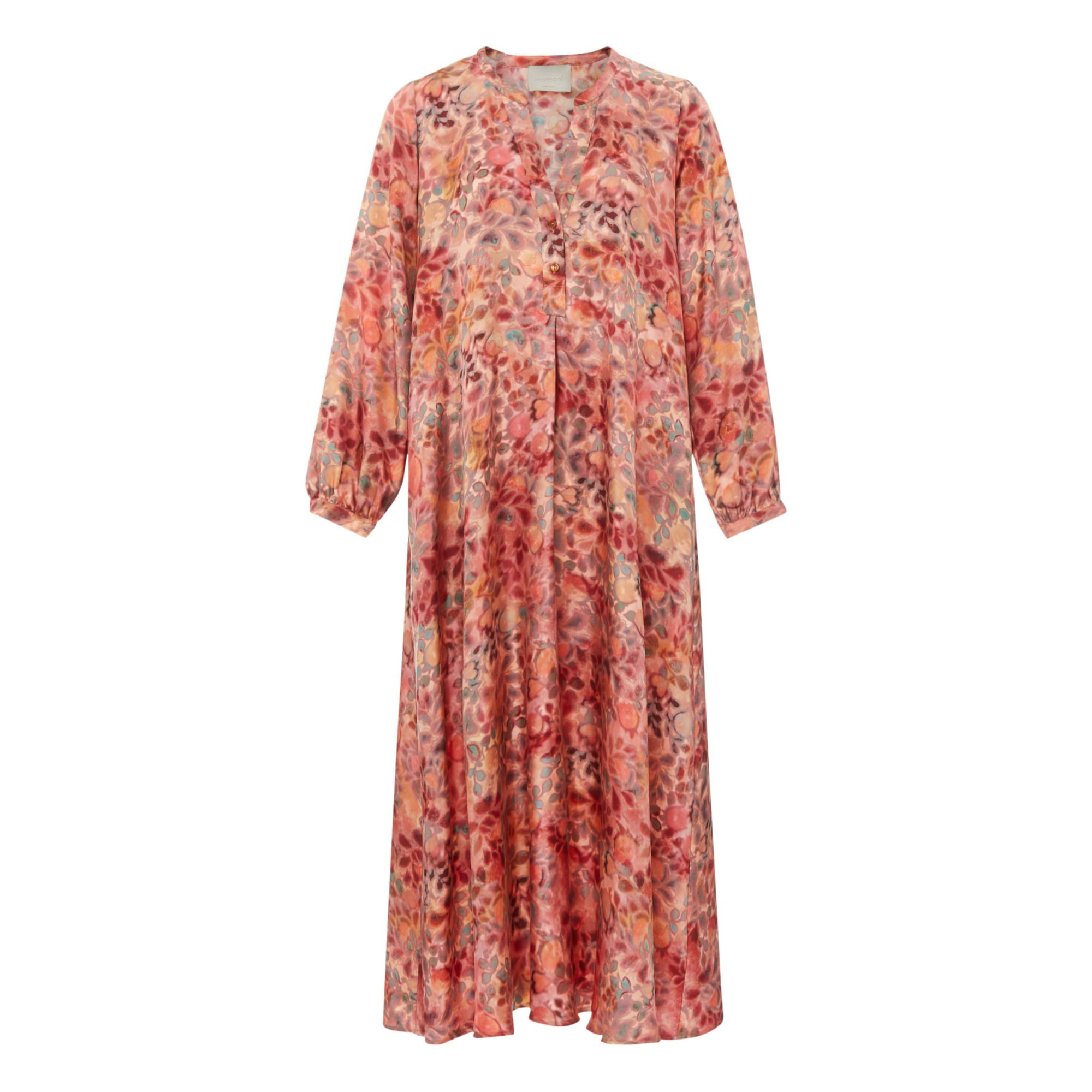 Momoni - Robe Amede Imprimée Soie - Rose | Smallable
