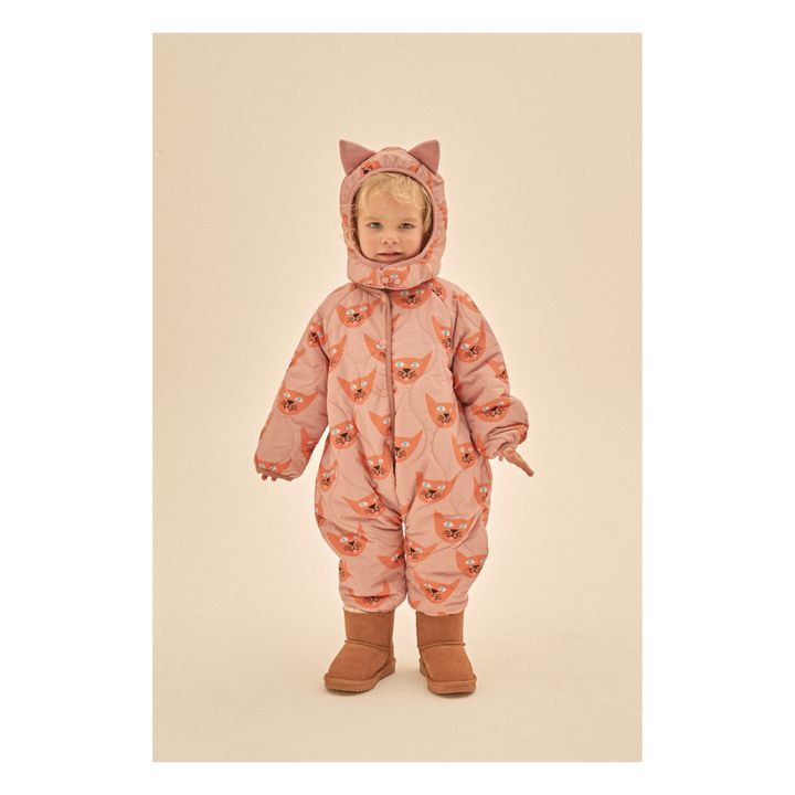 Jelly Mallow - Cat Ski Suit - Pink | Smallable