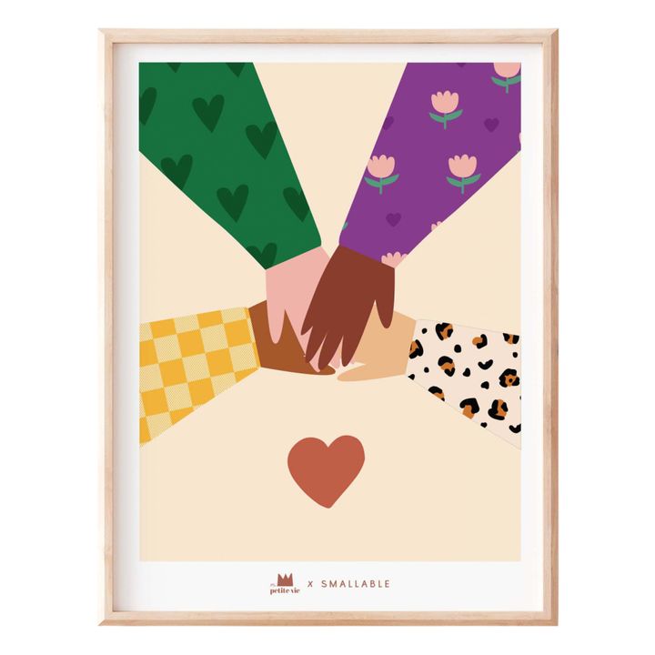 Ma petite vie - Fraternité Poster x Smallable | Smallable