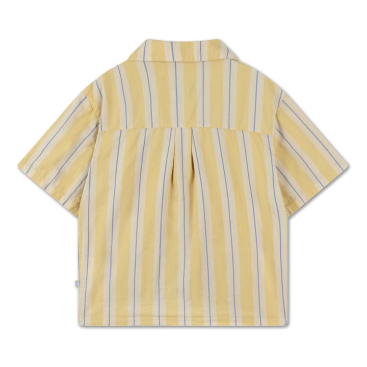 Repose AMS - Boxy organic cotton shirt - Yellow | Smallable