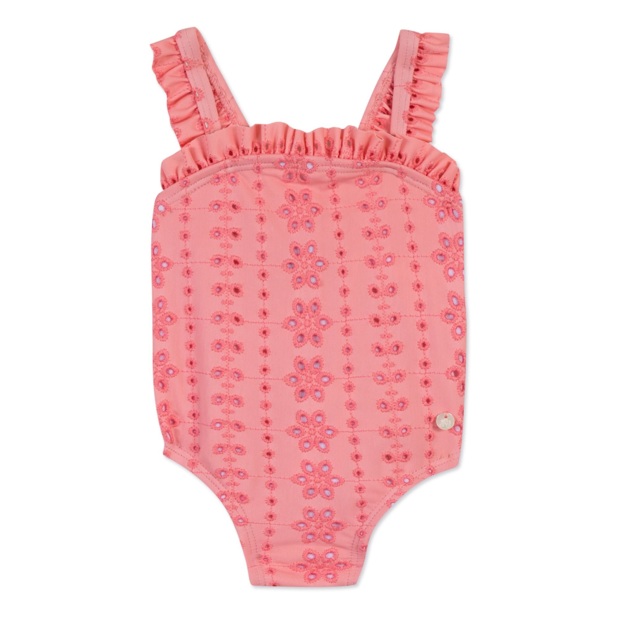 Tartine et Chocolat - 1-piece openwork swimming costume - Pink | Smallable