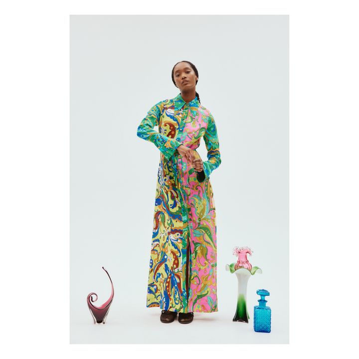 Alémais - Robe Chemise Yvette Lin - Vert | Smallable