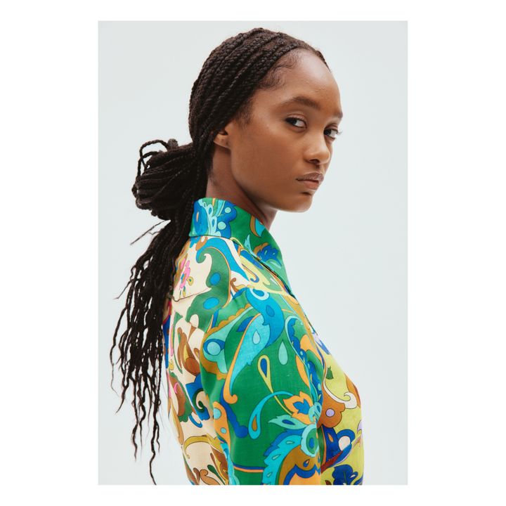 Alémais - Robe Chemise Yvette Lin - Vert | Smallable