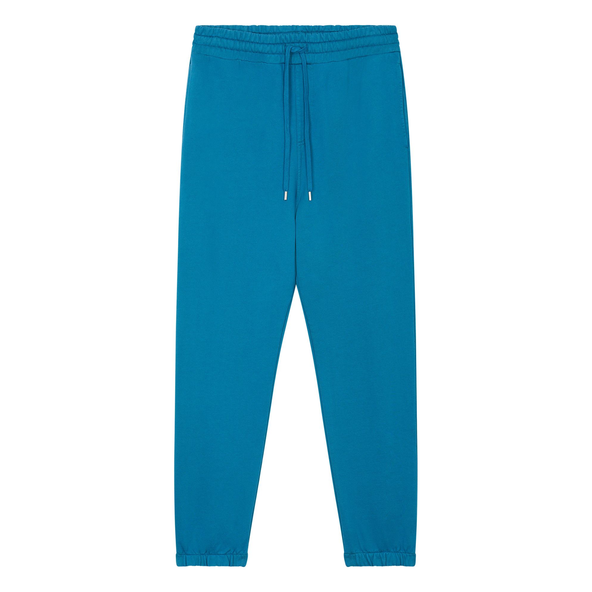 SMALLABLE BASICS - Jogging Slim Homme Coton Bio - Bleu azur | Smallable
