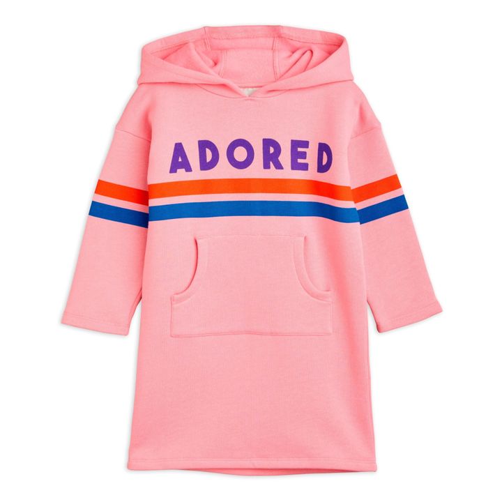 Mini Rodini - Adored Organic Molton Dress - Pink | Smallable