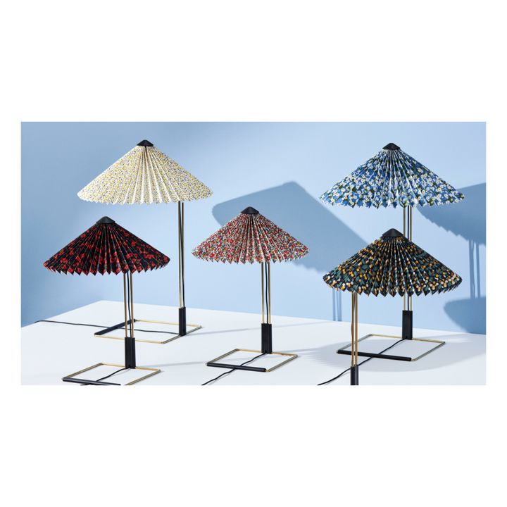 Hay - Matin x Liberty table lamp, Inga Sempé - Red | Smallable