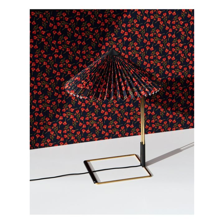 Hay - Lampe de table Matin x Liberty, Inga Sempé - Noir | Smallable