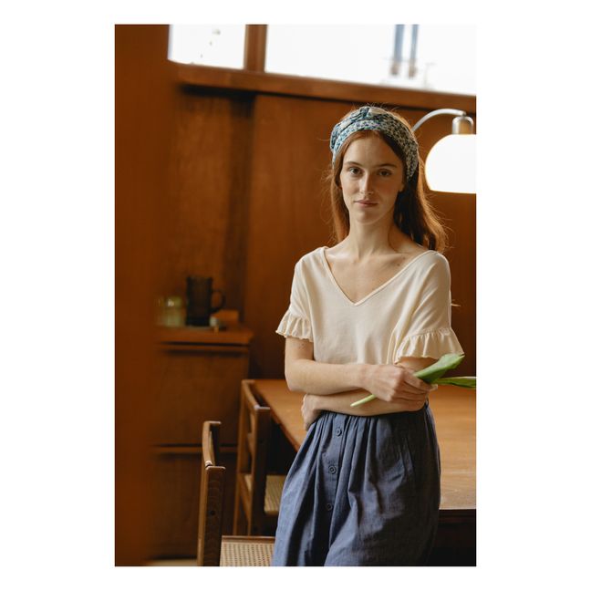 Emile et Ida - Zaris Organic Cotton T-shirt - Women's Collection - Red ...