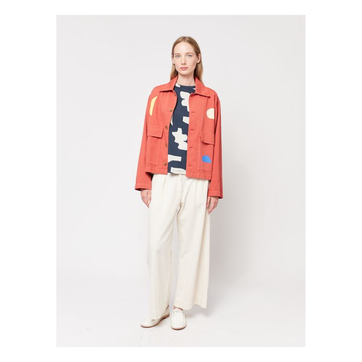 Bobo Choses - Summer Landscape Jacket - Women's collection - - Dark red ...