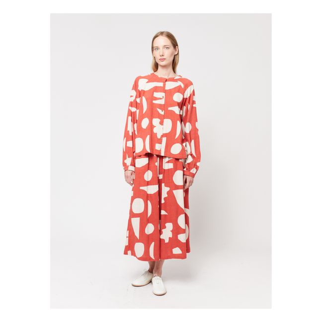 Bobo Choses - Summer Landscape Jacket - Women's collection - - Dark red ...