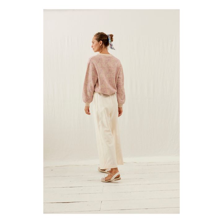 Louise Misha - Abuela Cotton and Linen Trousers - Women's Collection ...
