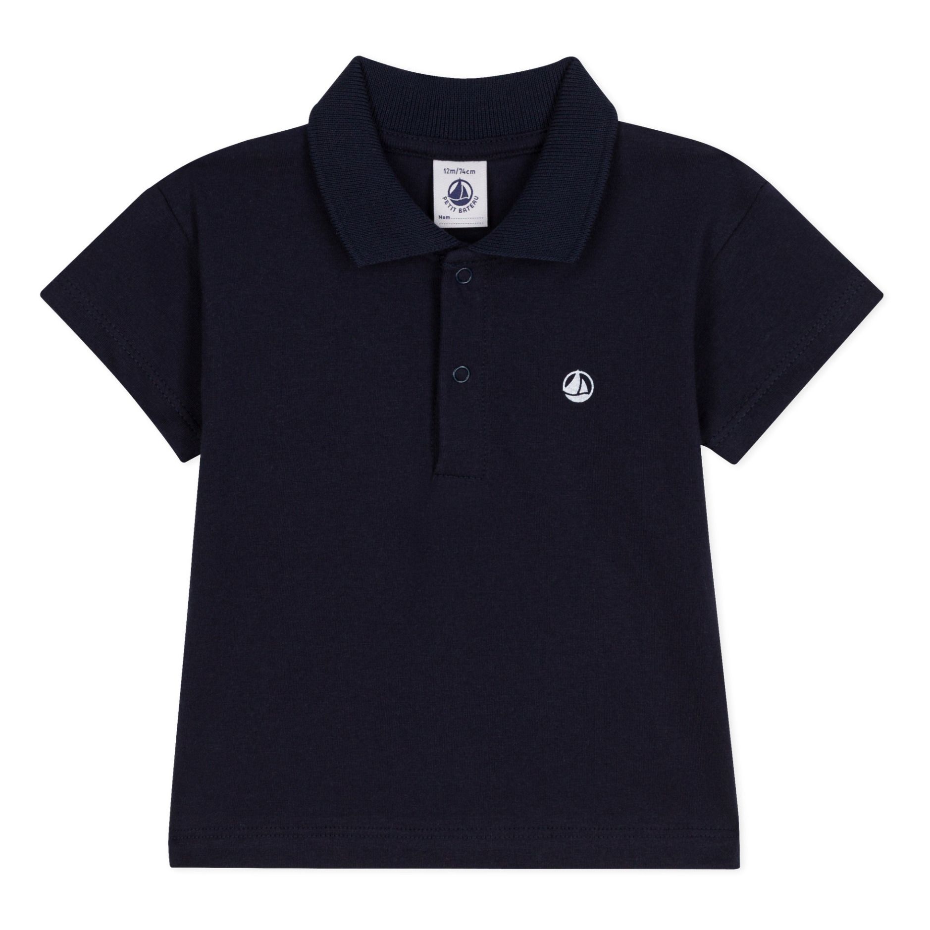Petit Bateau - Polo Marisol Logo - Navy blue | Smallable