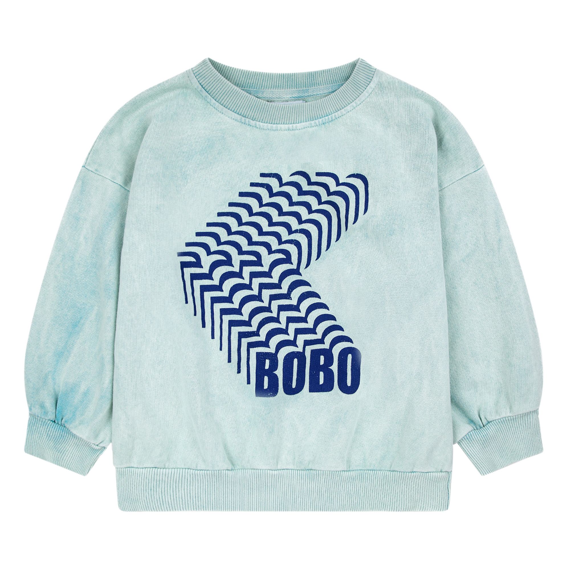 Bobo Choses - Shadow organic cotton sweatshirt - Blue | Smallable