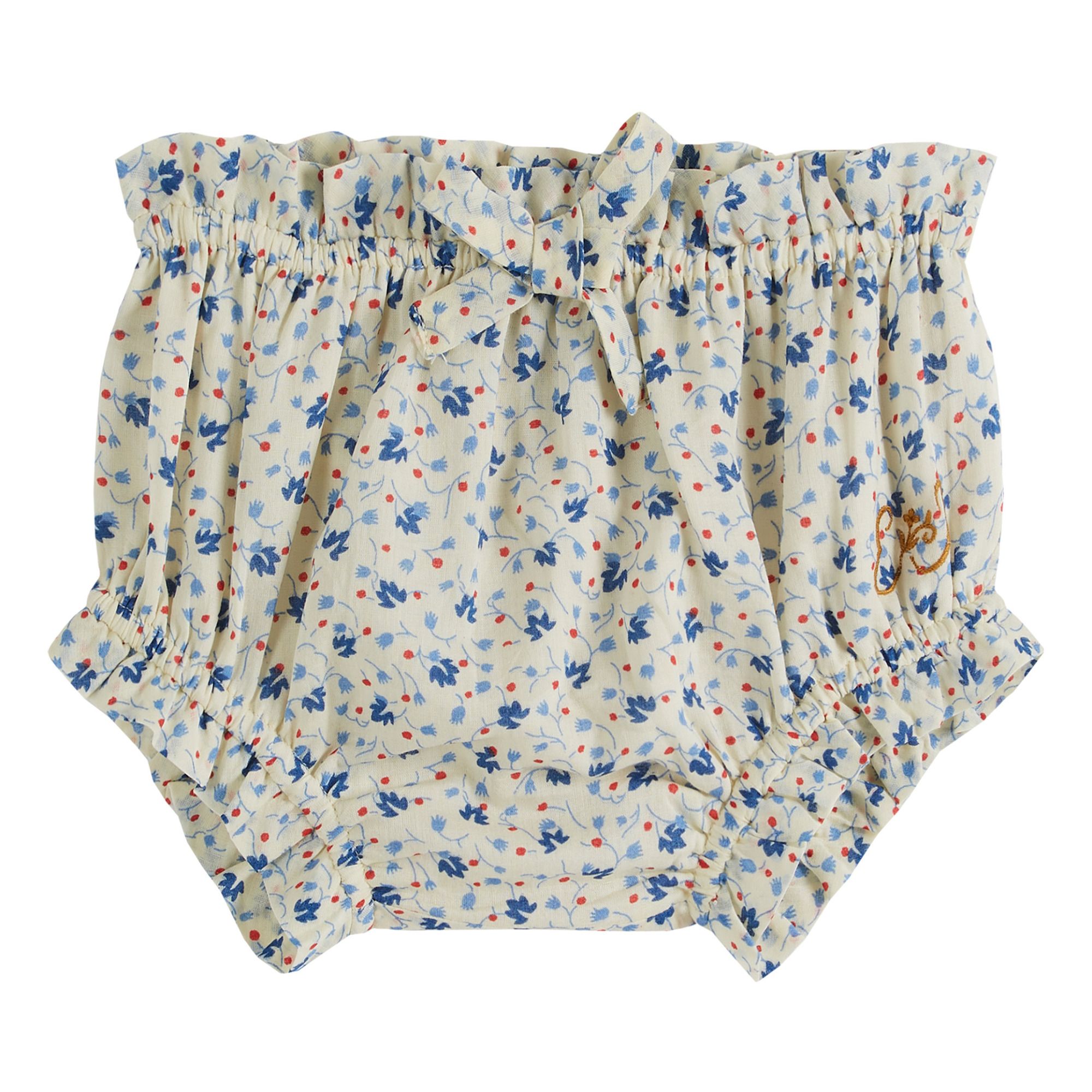 Emile et Ida - Floral Bloomer - Blue | Smallable