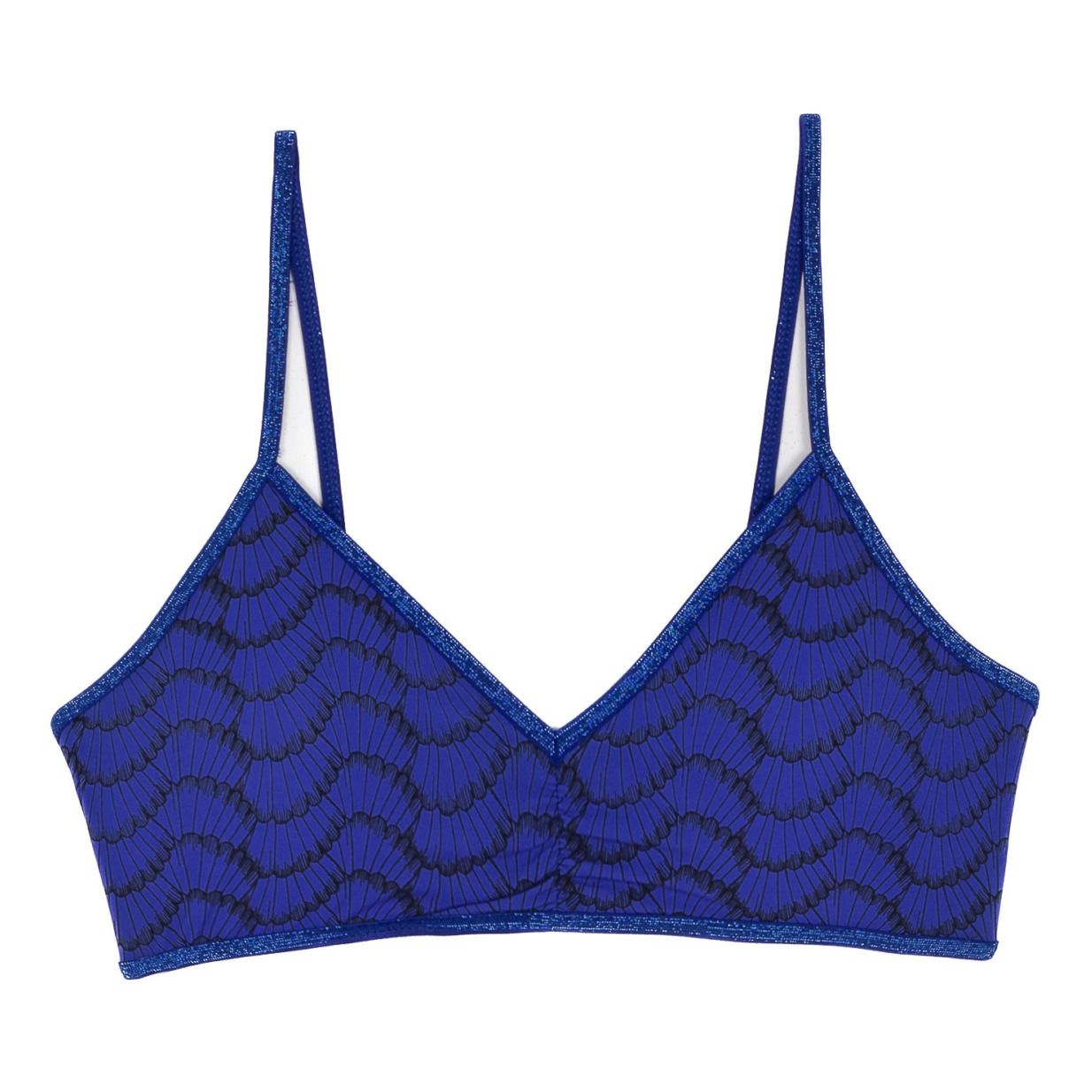 La Nouvelle - Georgia Printed Bra - Electric blue | Smallable