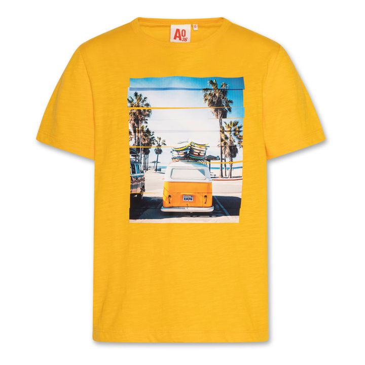 AO76 - T-shirt Mat Van - Yellow | Smallable