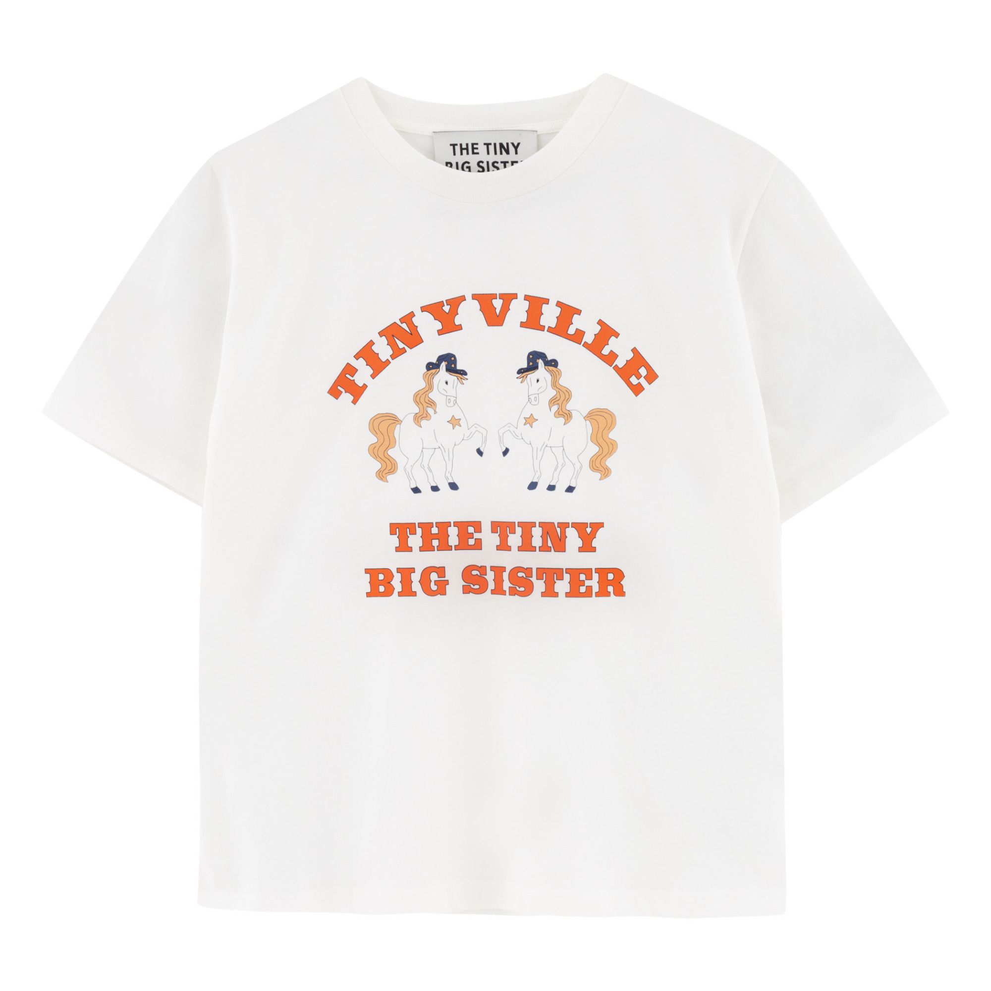 The Tiny Big Sister - T-Shirt Tiny Ville - White | Smallable