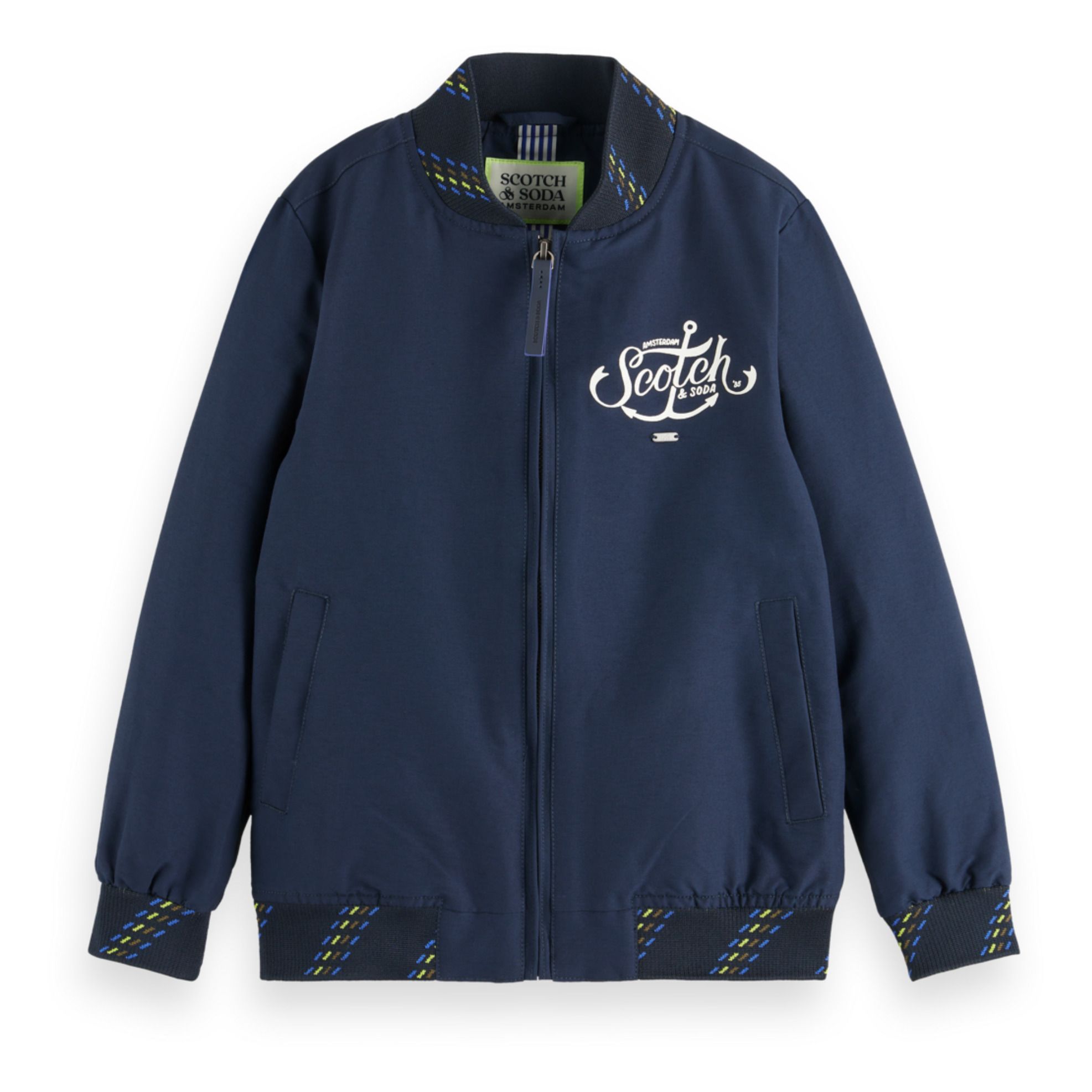 Scotch & Soda - Logo jacket - Midnight blue | Smallable