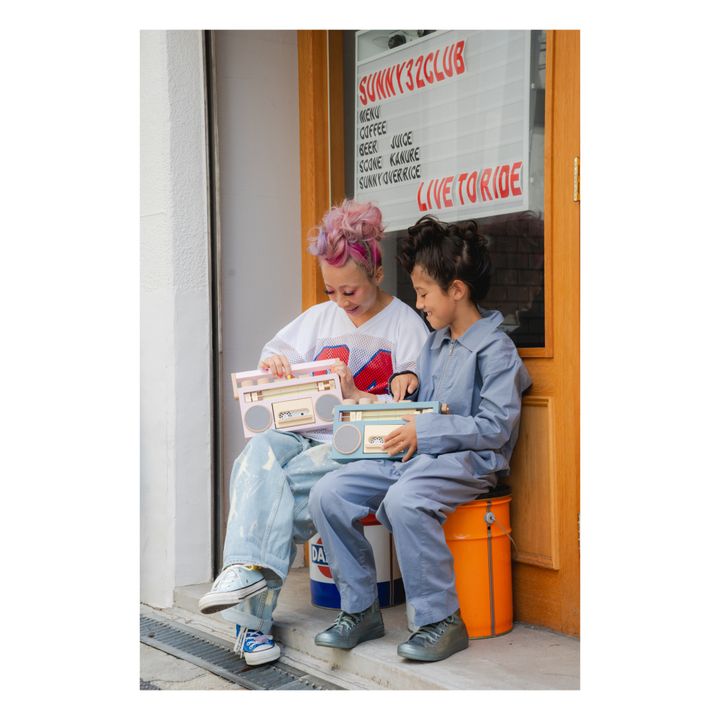 Kiko+ & gg* - Tape recorder - Blue | Smallable