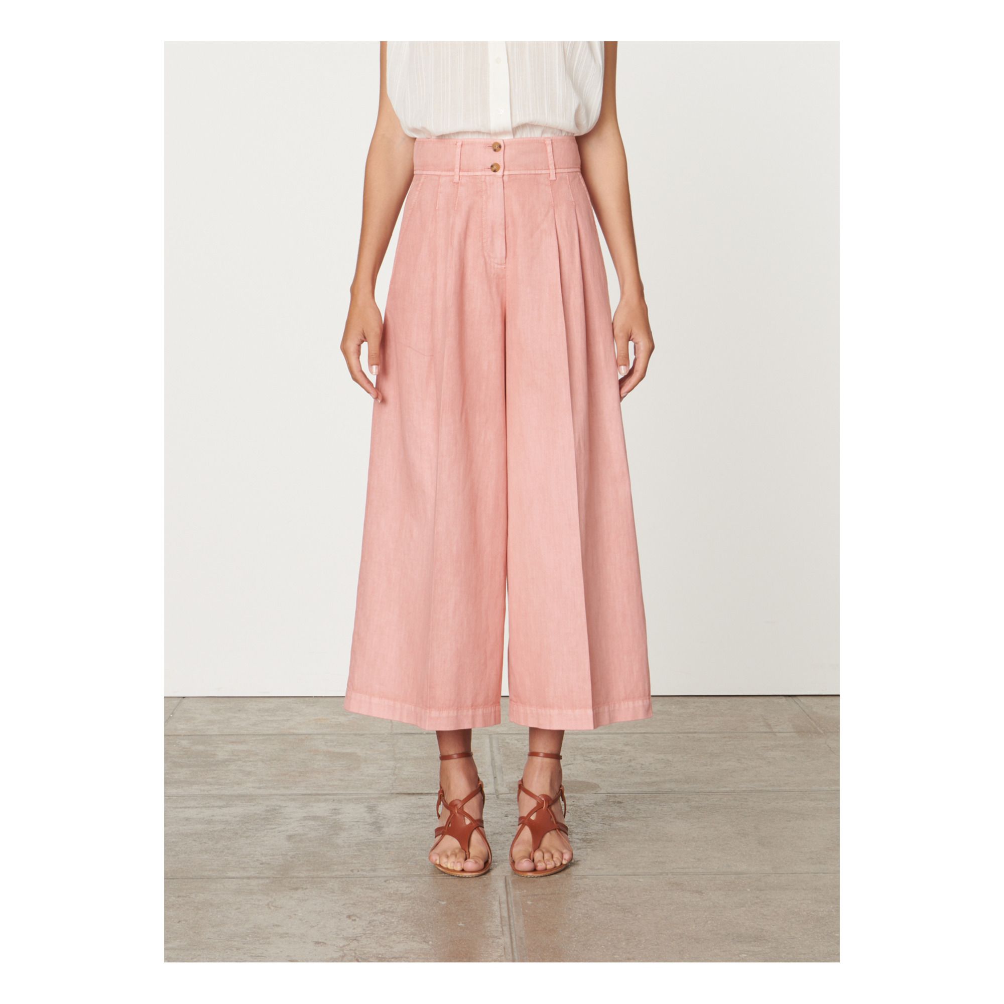 Vanessa Bruno - Banjo pants - Dusty Pink | Smallable
