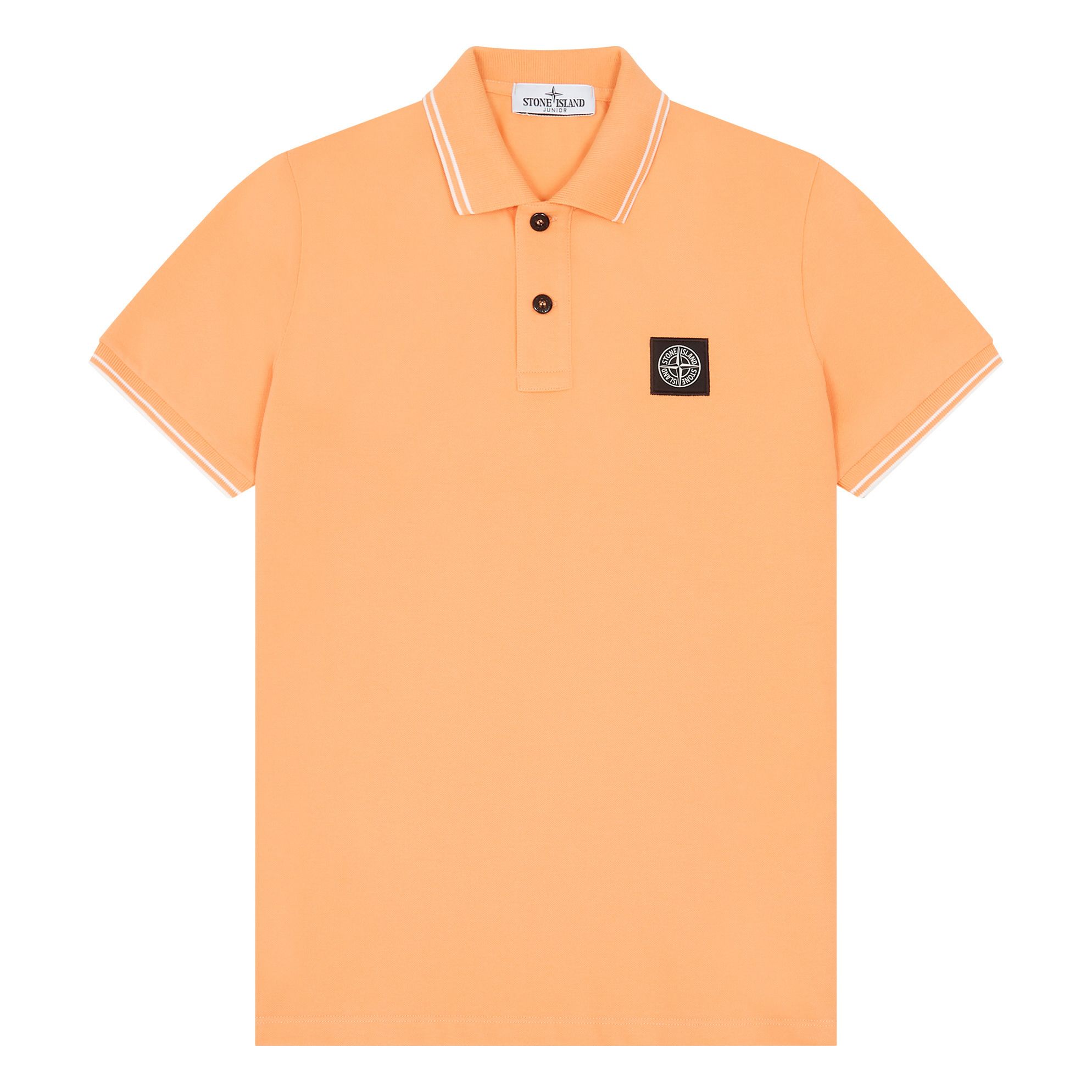 Stone Island - Polo Logo - Orange | Smallable