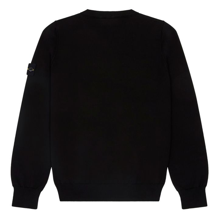 Stone Island - Pull Logo - Noir | Smallable