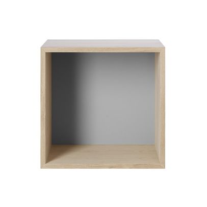 Ash Storage Module With Back – Medium Grey | Blueworks