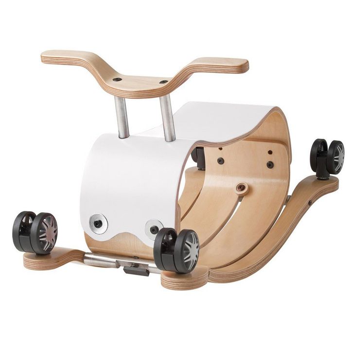 Wishbone - Flip Ride-on - White | Smallable