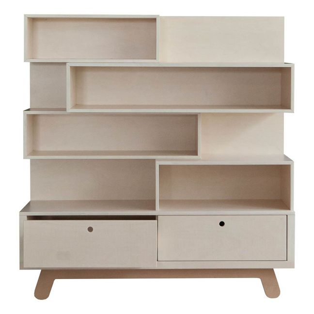 Mini Birch Bookshelf Oeuf NYC Design Children