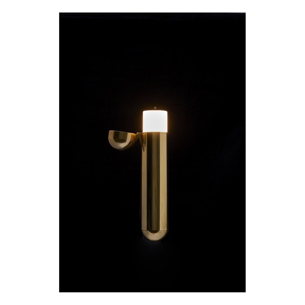 ISP Wall Light - Right opening Brass DCW Editions Design Adult