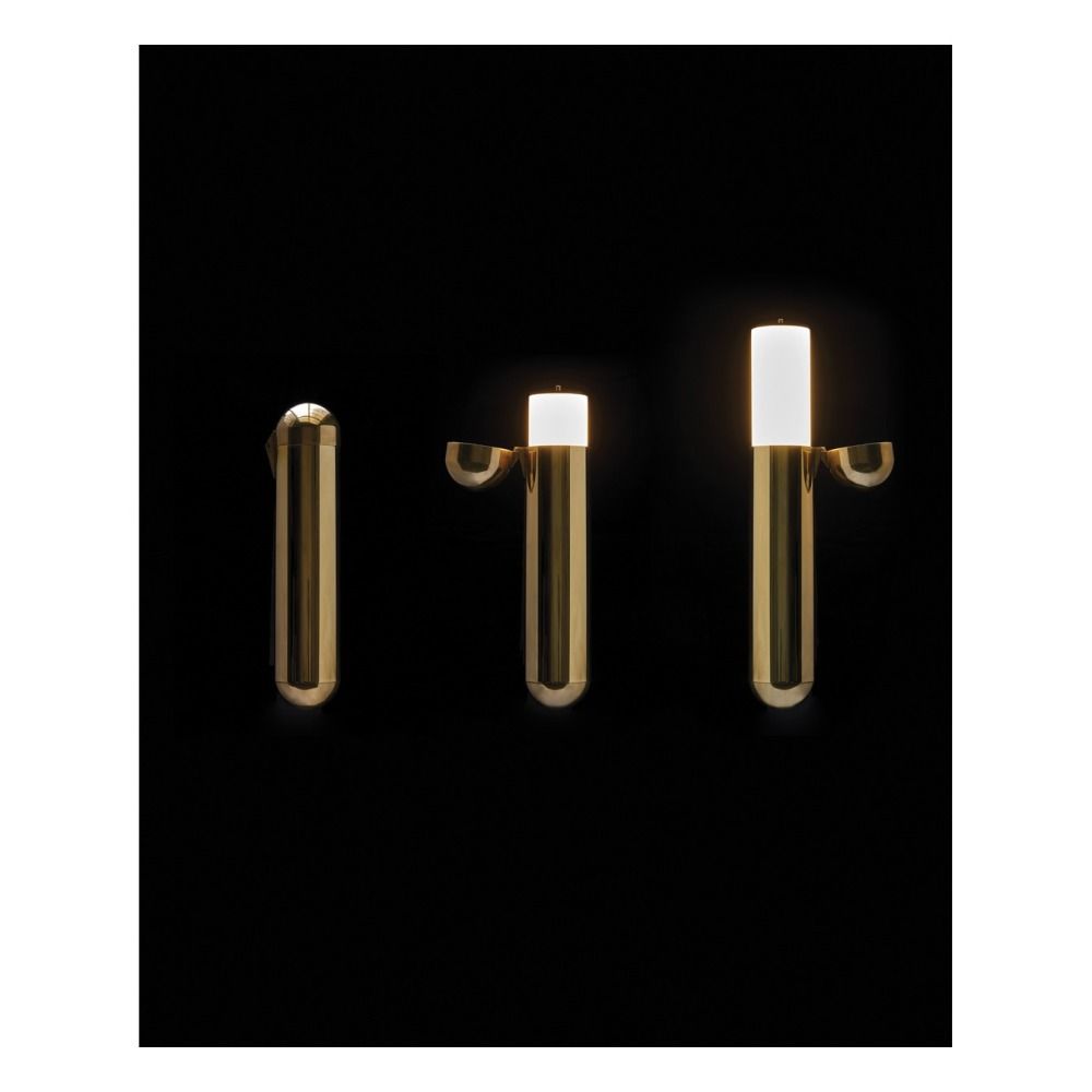 ISP Wall Light - Right opening Brass DCW Editions Design Adult