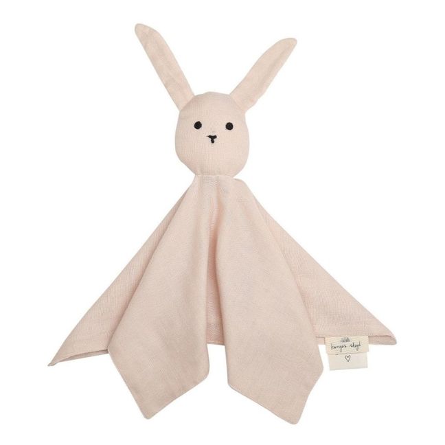 Sleepy Rabbit Organic Cotton Soft Toy Light blue Konges Slojd Toys and ...