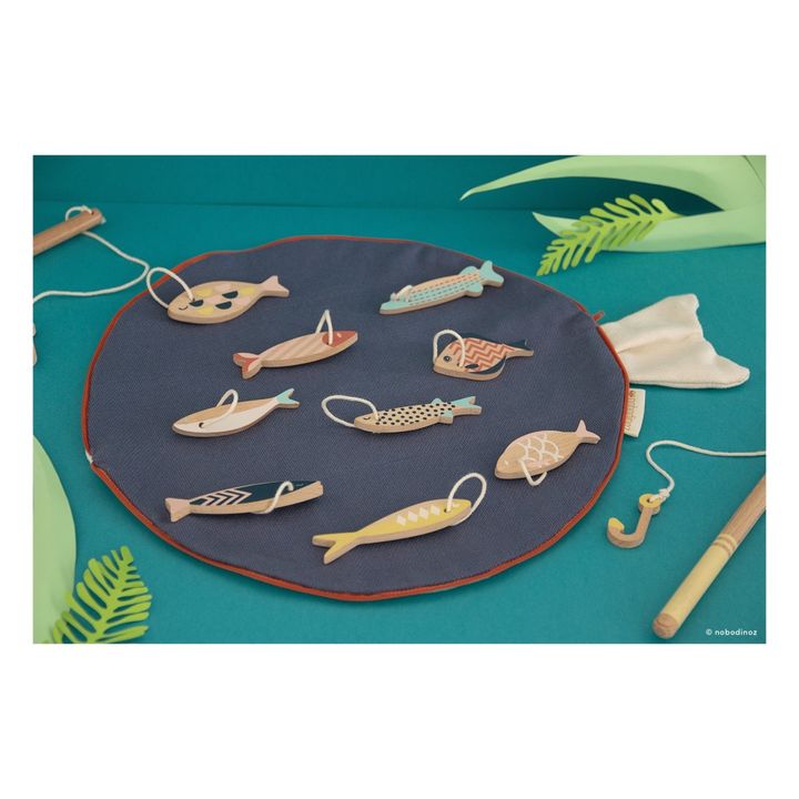 Gioco della pesca con lenza in legno Nobodinoz Giocattoli e Hobby