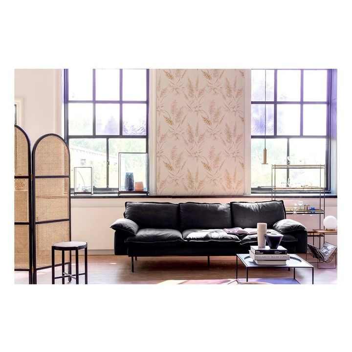 Cane Webbing Room Divider Black HKliving Design Adult