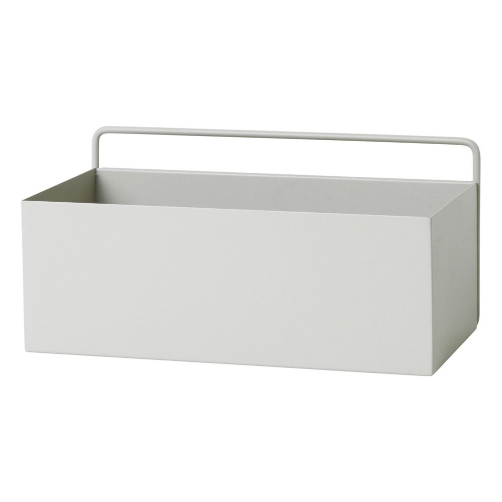 Metal Wall Box Light grey Ferm Living Design Adult - Smallable