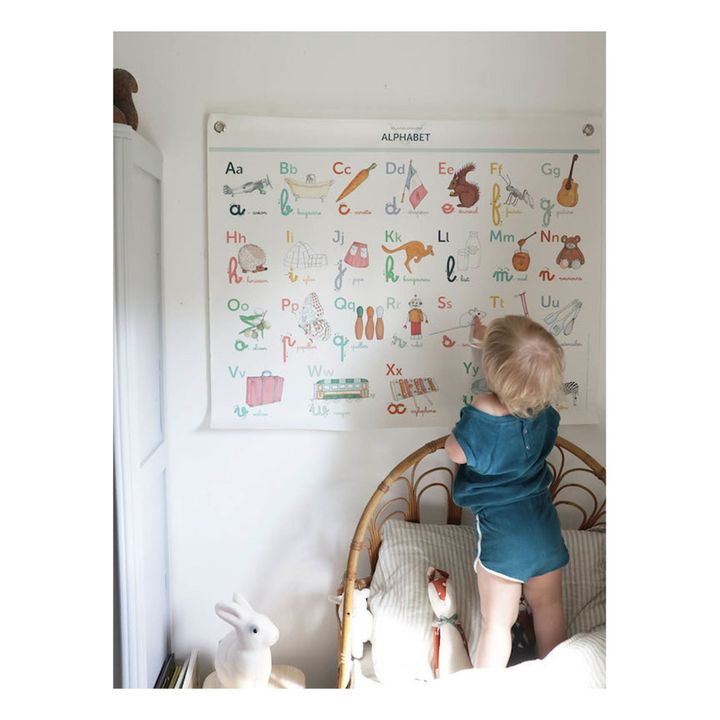 ABC-Tafel 80x100cm Les Jolies Planches Design Kind